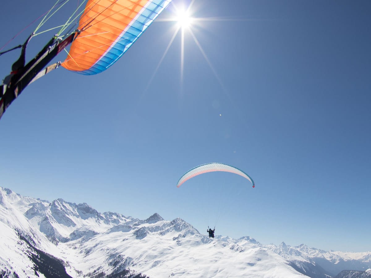 Joyride Paragliding Davos - Gleitschirm Tandemfliegen